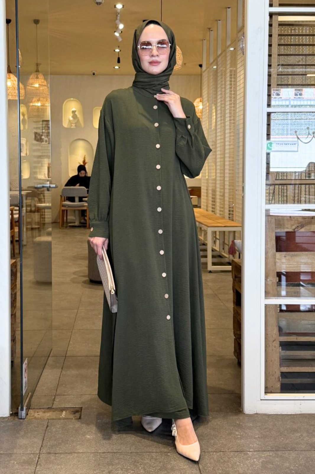 2-Piece Efsun Takim - Abaya Set for Modest Fashion – Turkista