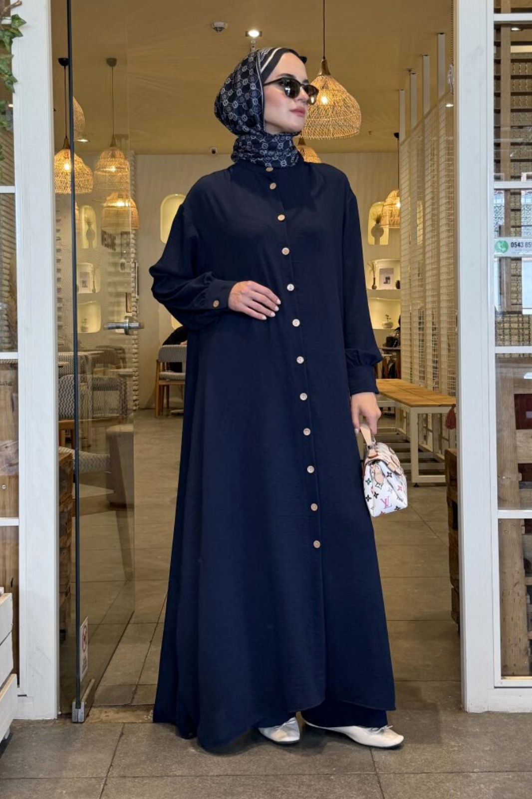 2-Piece Efsun Takim - Abaya Set for Modest Fashion – Turkista